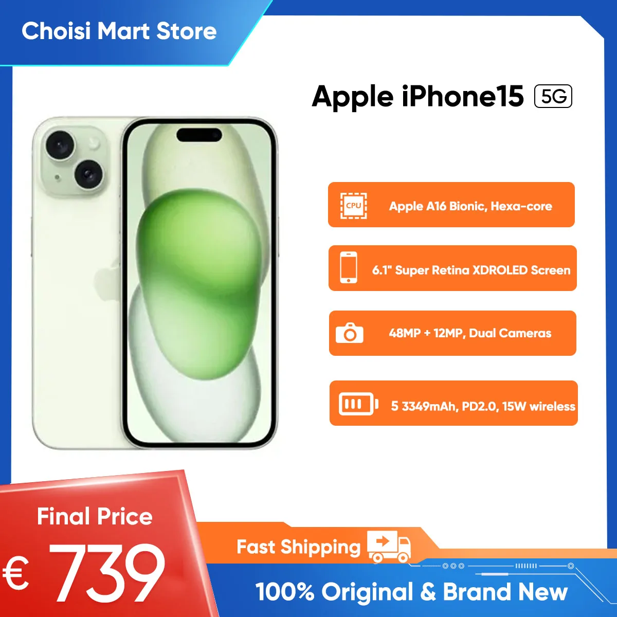 Apple-tel-fono-inteligente-iPhone-15-de-6-1-pulgadas-smartphone-con-pantalla-Super-Retina ...