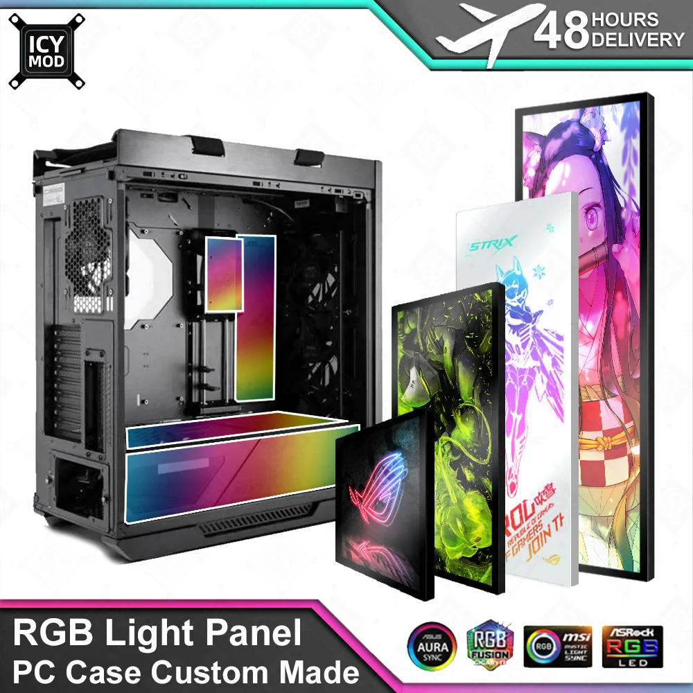 RGB-Lighting-Panel-Custom-Made-A-RGB-Colorful-Panel-AURA-SYNC-Water ...