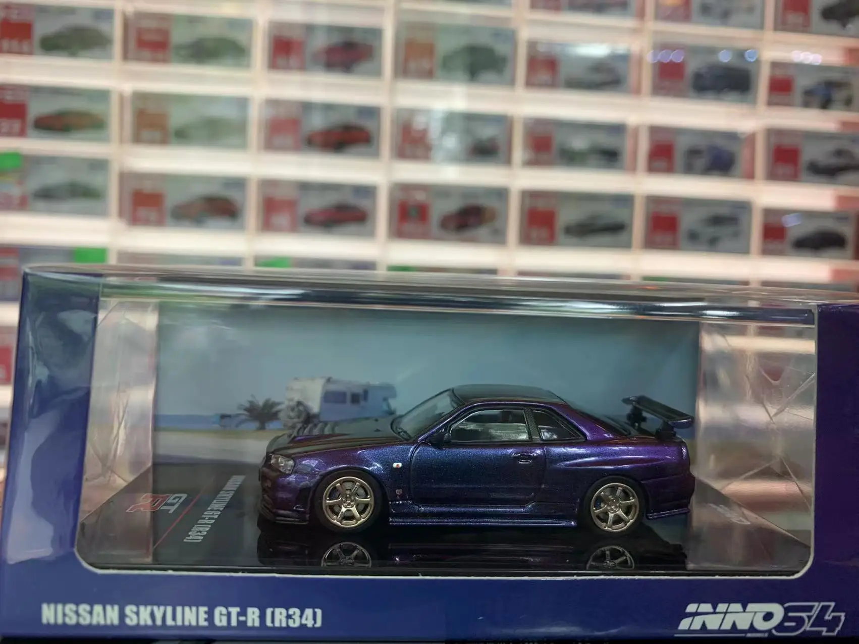 INNO-1-64-NISSAN-SKYLINE-GTR-R34-Nismo-R-TUNE-Die-cast-alloy-car-model ...