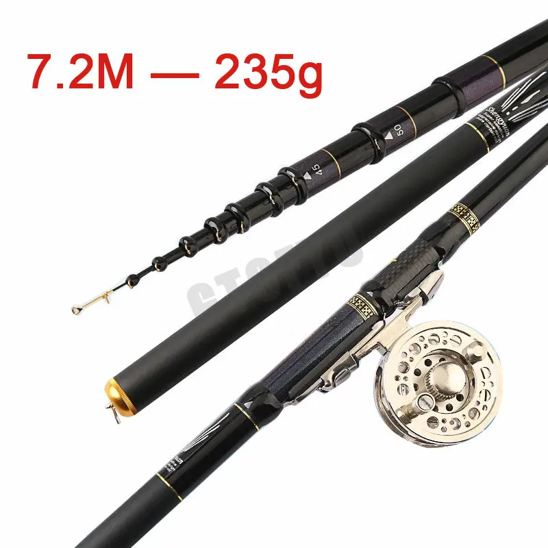 Fishing Rod Spinning Telescopic Ultralight | Telescopic Fishing Rod 5.4 ...