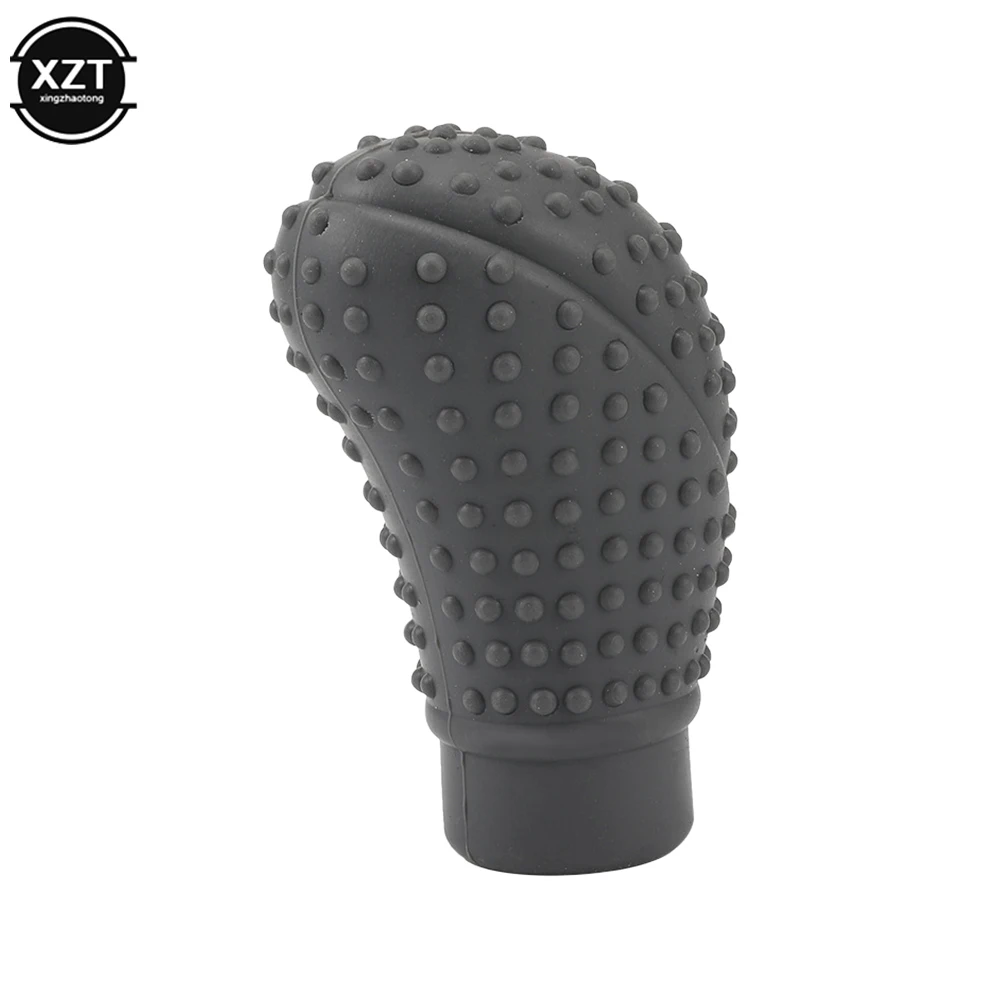 Universal Car Silicon Gear Shift Knob Cover Anti-skid Automatic ...