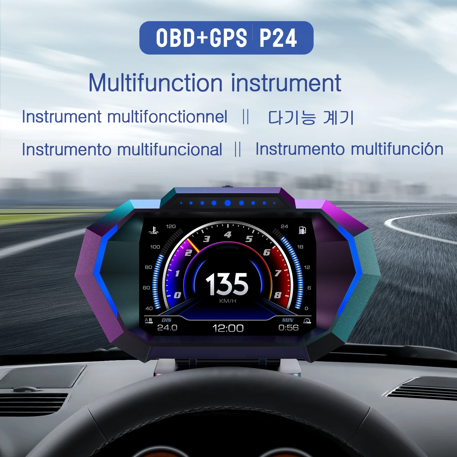 P24-Head-Up-Display-Dual-System-Digtial-Water-Oil-Temp-Turbo-Press ...