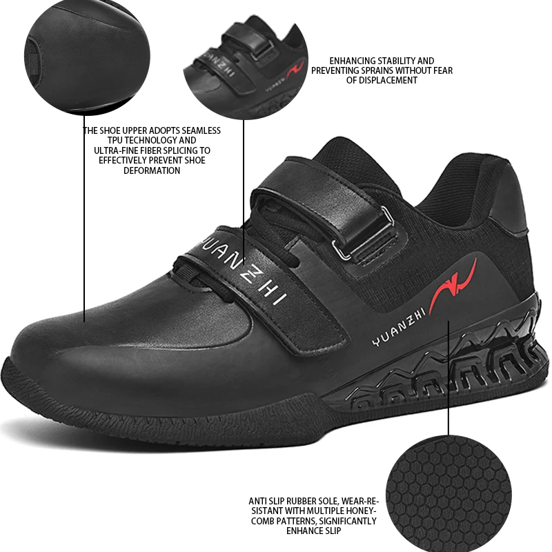 Indoor Comprehensive Training Shoes Weightlifting Shoes Stretch Hard ...