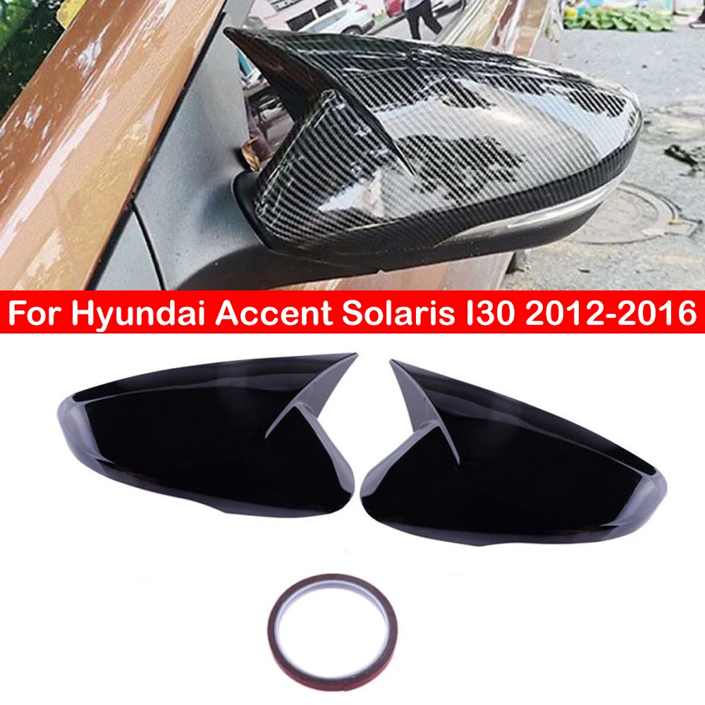 For-Hyundai-Accent-Solaris-I30-2012-2016-Car-Rearview-Side-Mirror-Cover ...