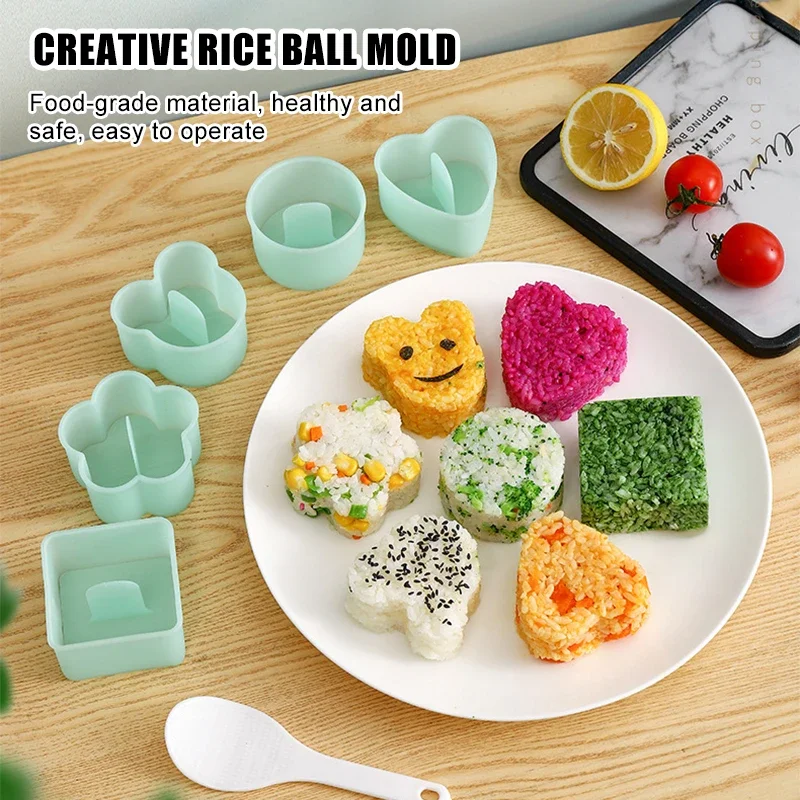 1Pc-Spam-Musubi-Mold-Non-Stick-Round-Rectangular-Sushi-Maker-Mold-DIY ...