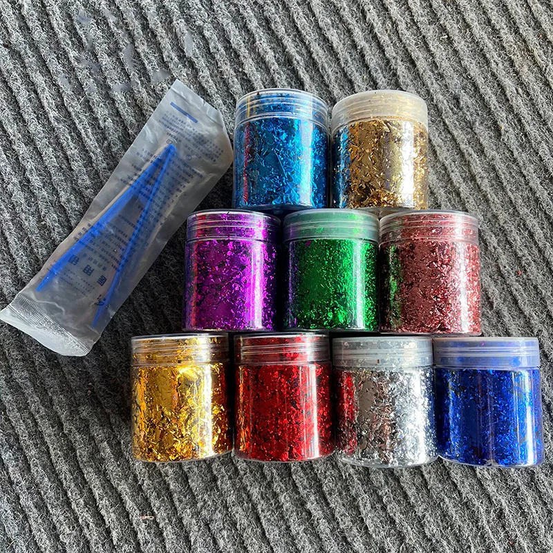 4g Colorful Carbon Fiber Chopped Strand Forging Color Plastic Pieces ...