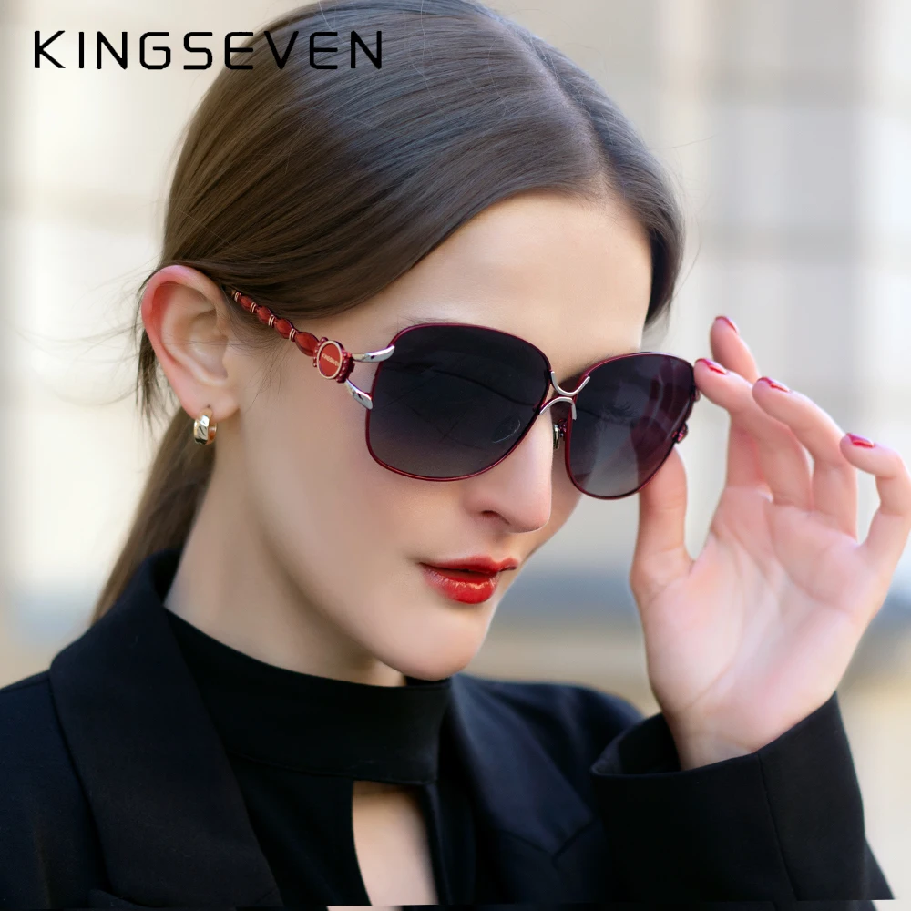 KINGSEVEN-luxo-marca-design-elegante-estilo-culos-de-sol-para-as-mulheres-lente-gradiente ...