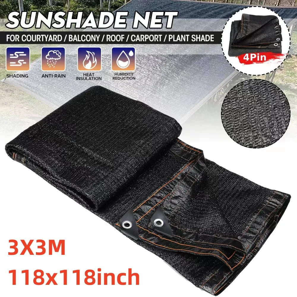 3x3Meter-Anti-UV-Sun-Shade-Sail-Mesh-Shade-Cloth-Sunblock-Mesh-Cover ...