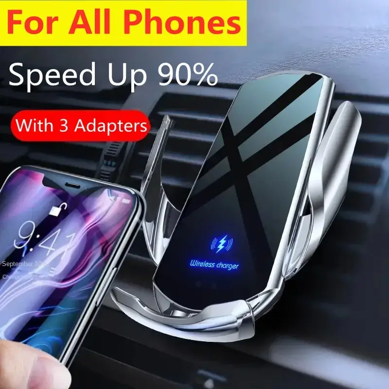 Car-Wireless-Charger-Magnetic-Auto-Infrared-Induction-Fast-Car-Charging ...