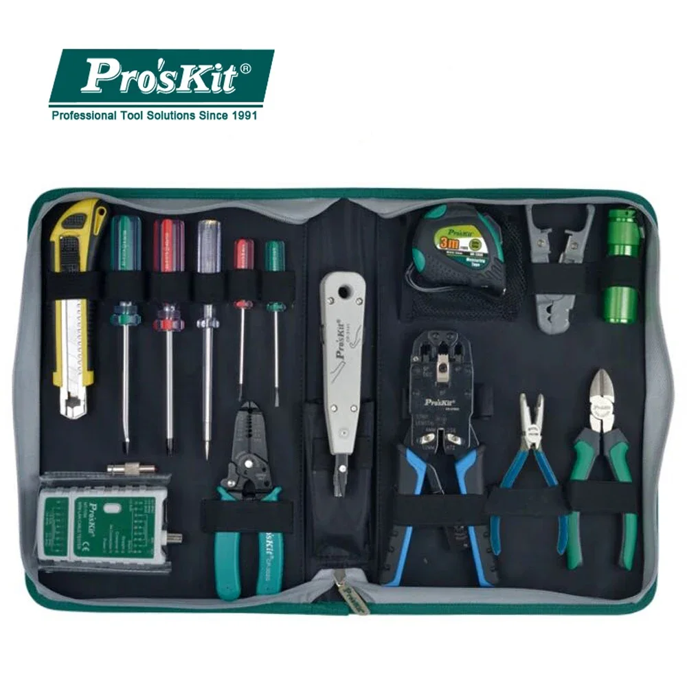 Network Wiring Tools Sets Multi-Function Network Installation And ...