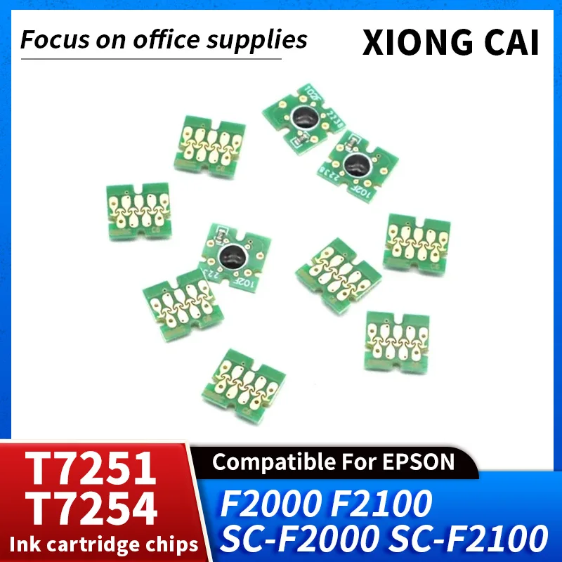 T7251-T7254-T725A-White-Ink-Cartridge-Chip-For-Epson-SureColor-F2000 ...