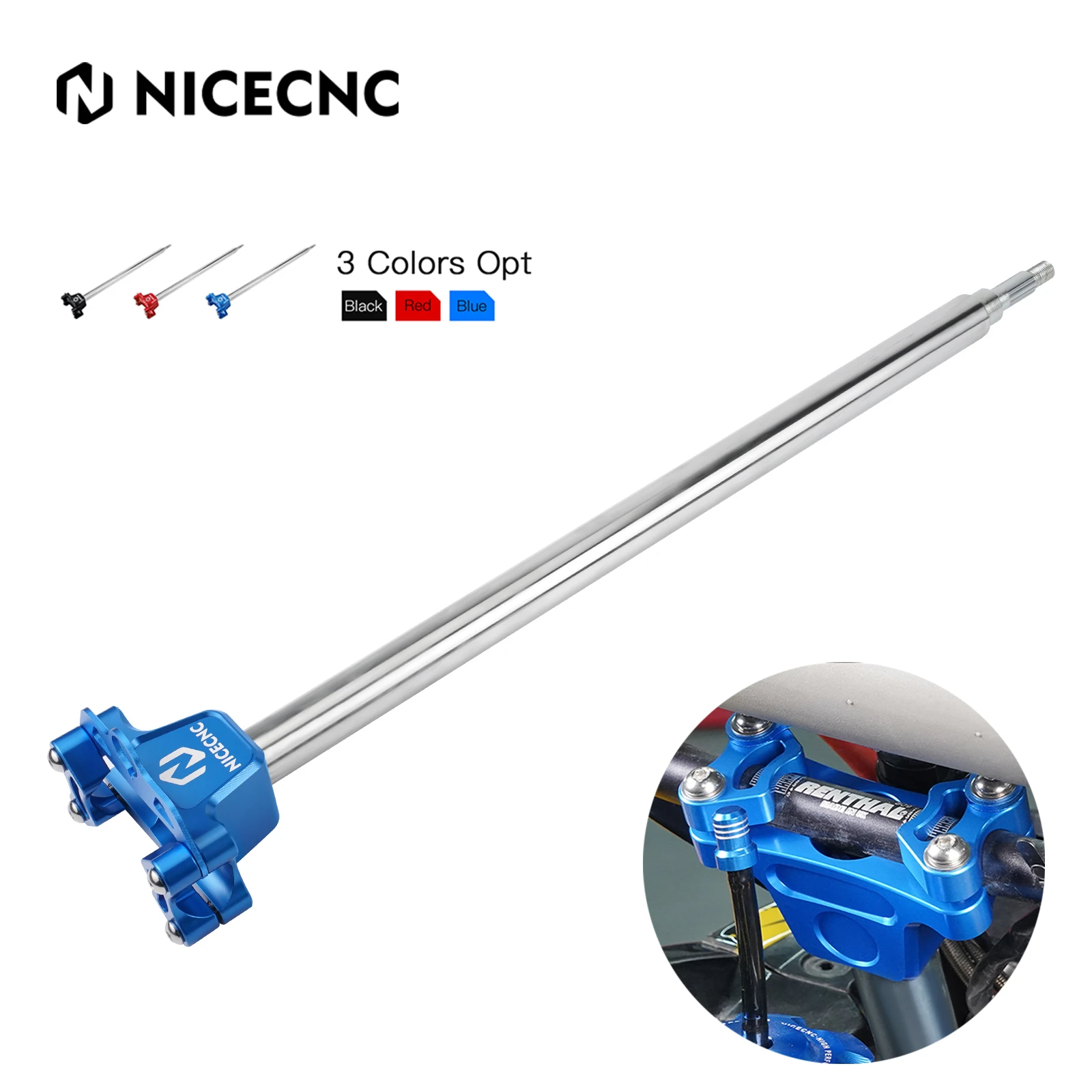 NICECNC For Yamaha Raptor 700 YFM700 700R YFM700R 28MM Steering Stem ...