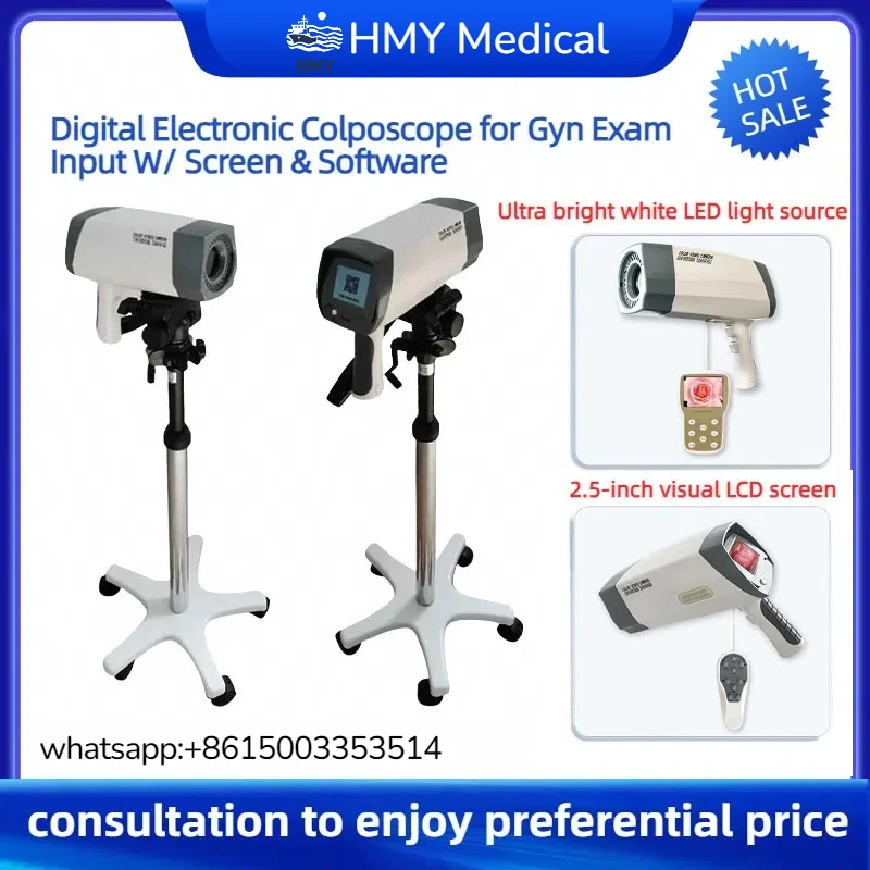 Professional Digital Colposcope with LCD Screen & Computer Software for ...