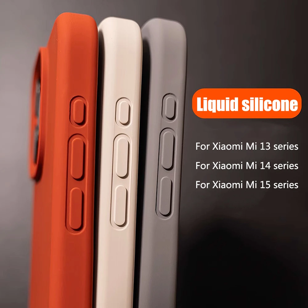 Luxury Soft Liquid Silicone Shockproof Bumper Case with Full Lens ...