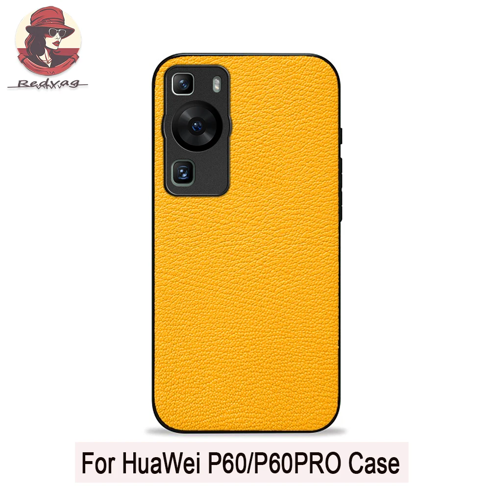 REDVAG-for-Huawei-P60-Pro-Case-Huawei-P60-Phone-Luxury-Dermis-Leather ...