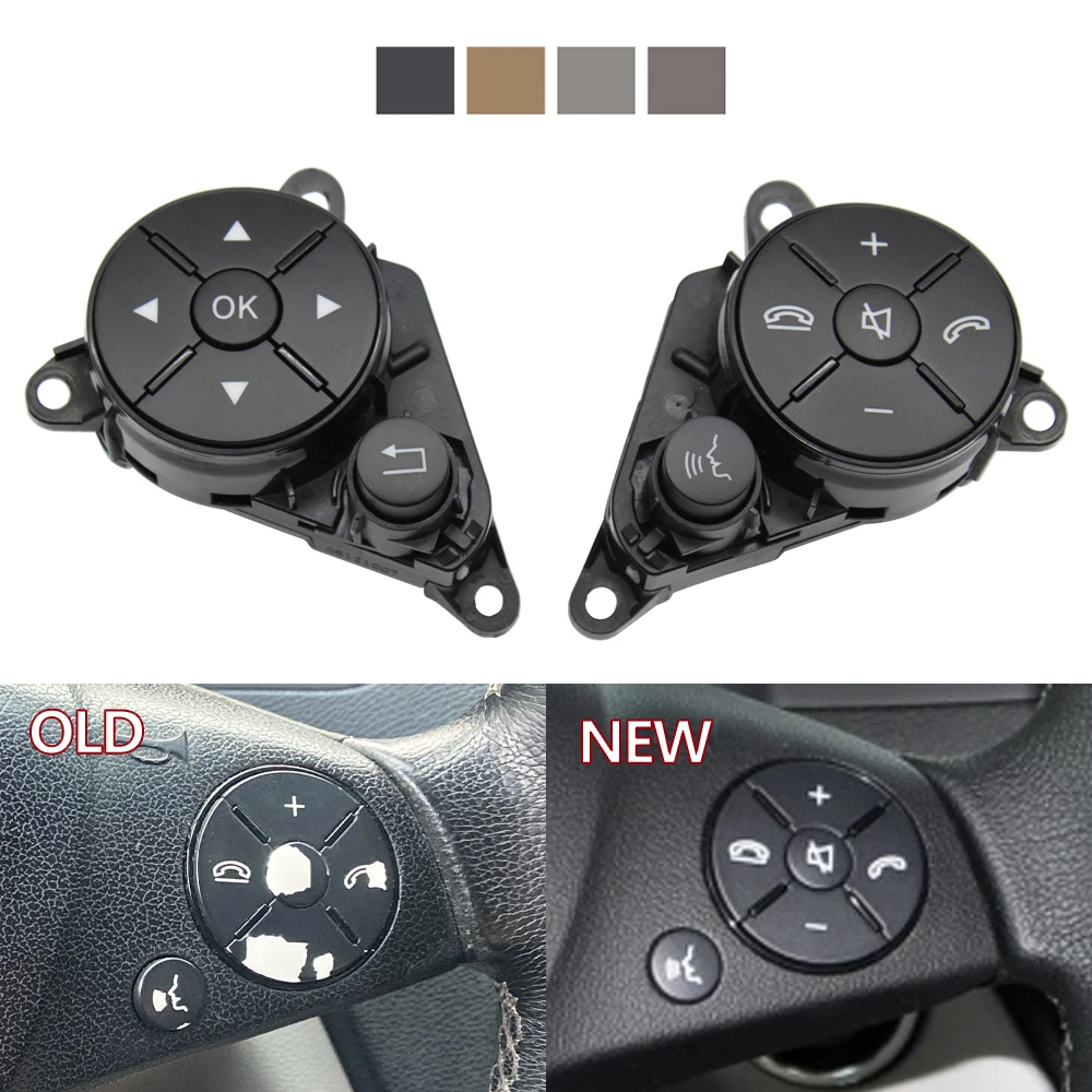 Car Steering Wheel Switch Control Button With Circuit Board Assembly ...