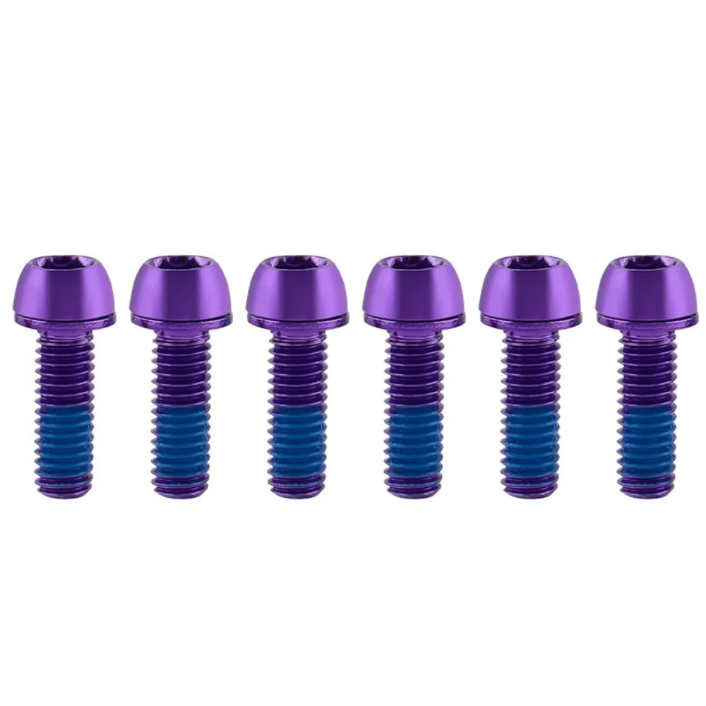 Titanium-plated Bicycle Handlebar Screws M6 Stainless Steel Bike Handle ...