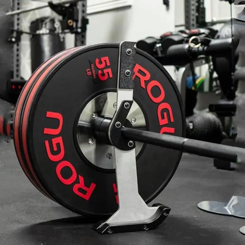 Aluminum-deadlift-barbell-jack-Barbell-Stand-With-Non-slip-Handle-and ...