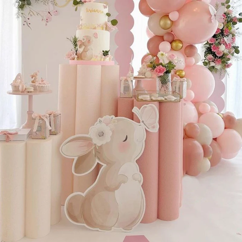 36-24-18inch-Floral-Bunny-Cutouts-Rabbit-With-Flower-Cut-Out-Foam-Board ...