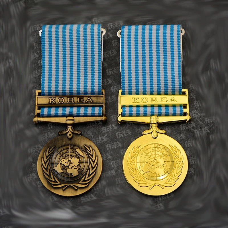 Classic-United-Nations-Peacekeeping-Forces-Medal-Replica-Fine-Metal ...