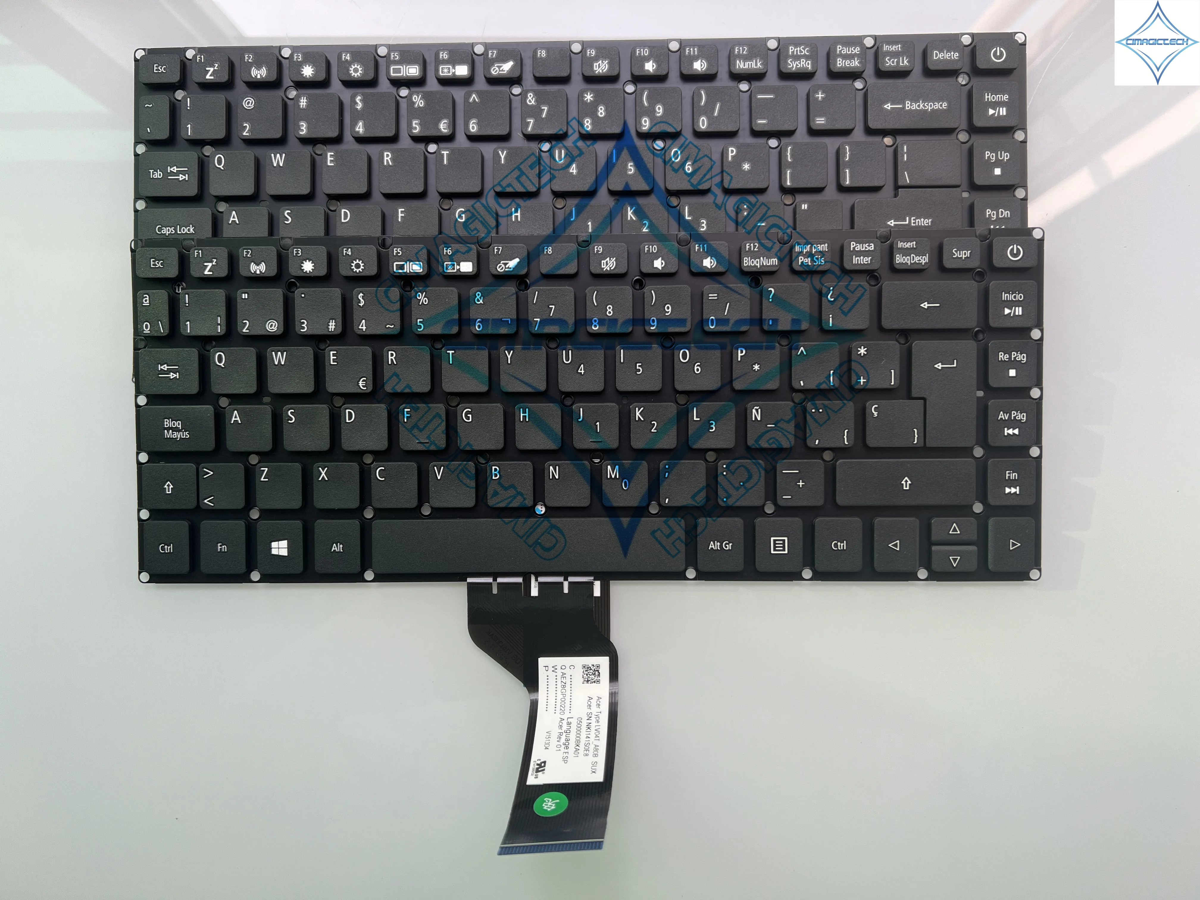 New Latin SP Spanish US English For Acer Aspire A114-31 A314-31 A114-32 ...