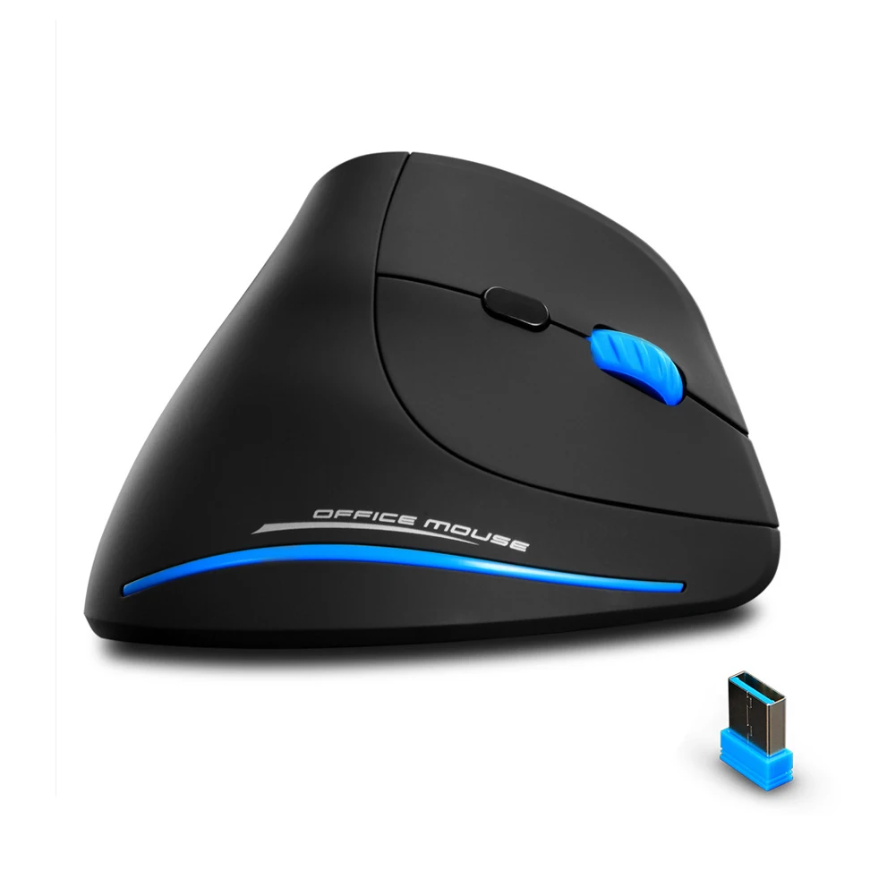 Computer-Mice-Ergonomic-Desktop-Upright-2-4GHz-Wireless-Vertical-Mouse ...
