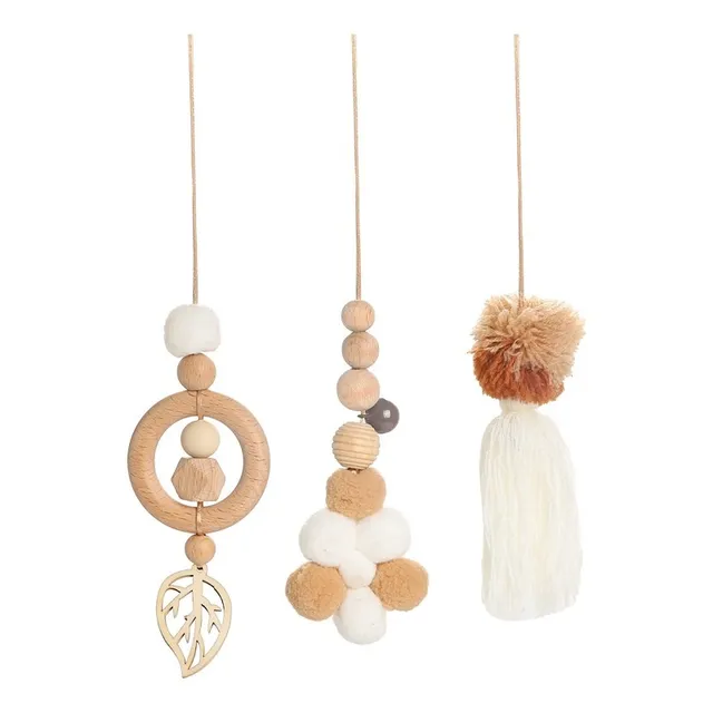 Baby Wooden Triangle Gym Rack Splint Newborn Activity Gym Frame Star ...