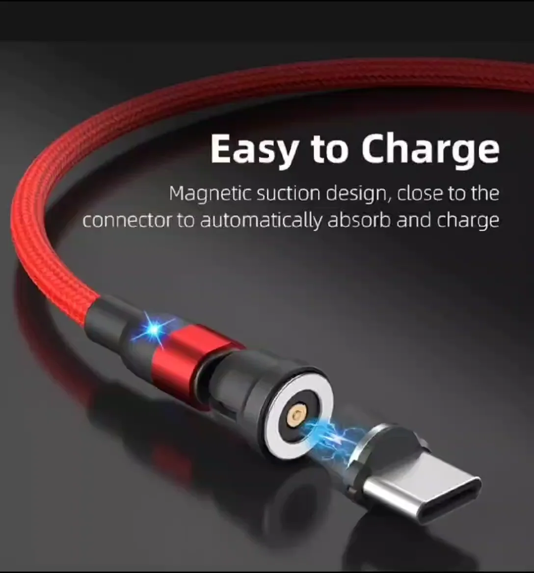 TurboCharge Magnetic Fast Charging Cable | Lightning-Quick, Tangle-Free ...