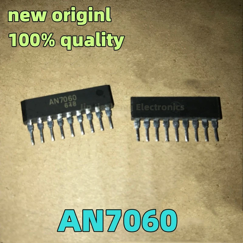 Circuito amplificador de entrada de alto voltaje ZIP9, AN7060, 100%, 1 pieza, nuevo, 7060 ...