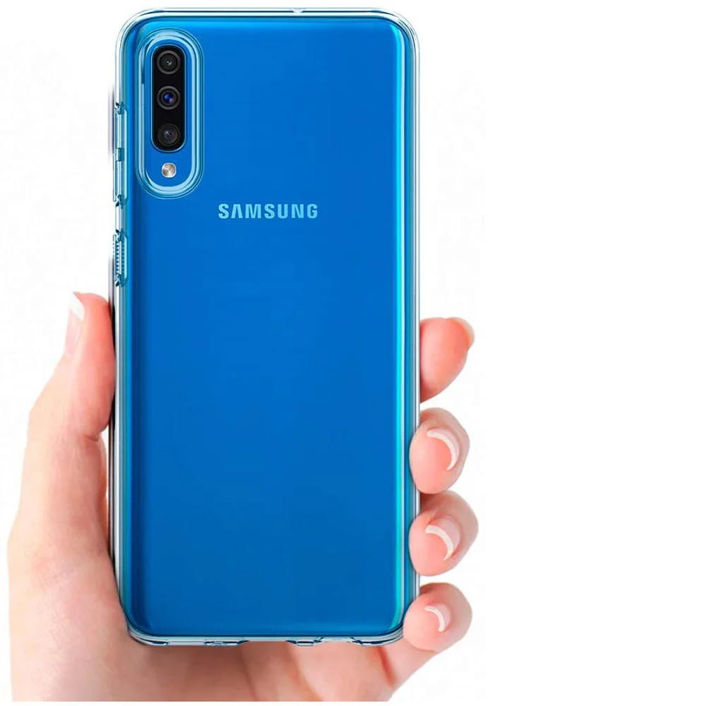 Ultra thin Clear Protective Case For Samsung Galaxy A50 A10 A10E A10S ...