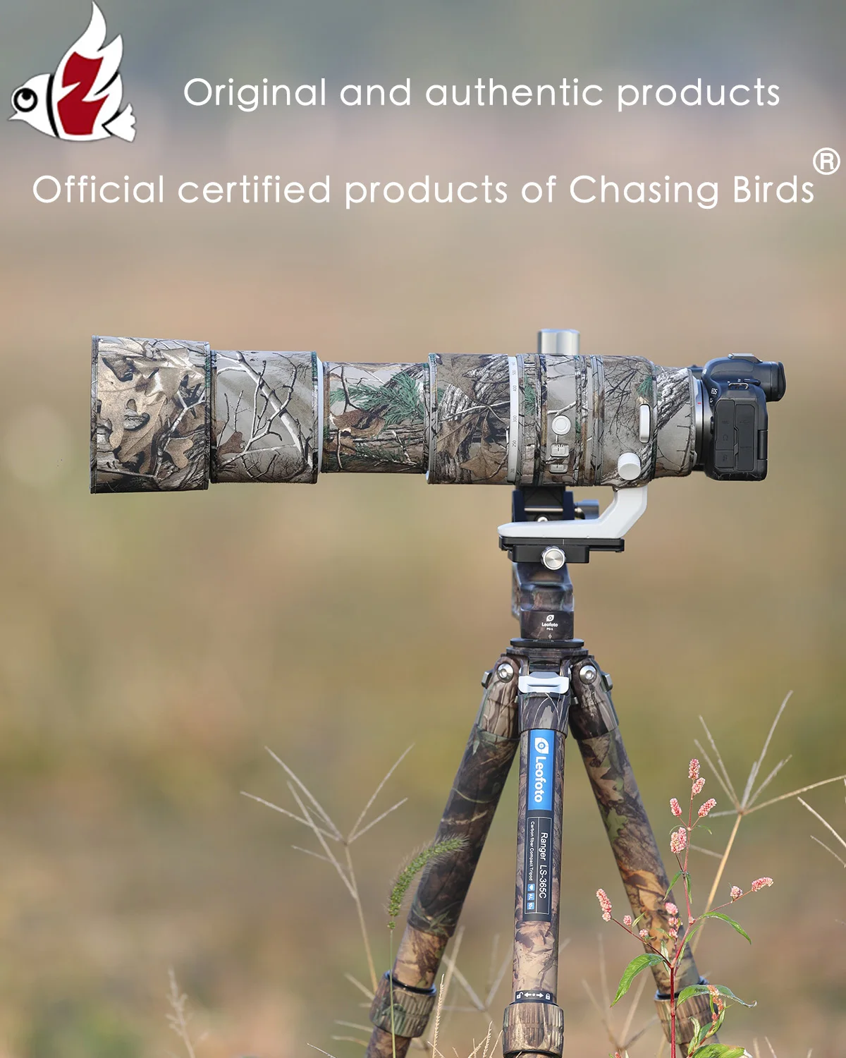 Chasing-birds-camouflage-lens-coat-for-CANON-RF-200-800-IS-waterproof ...