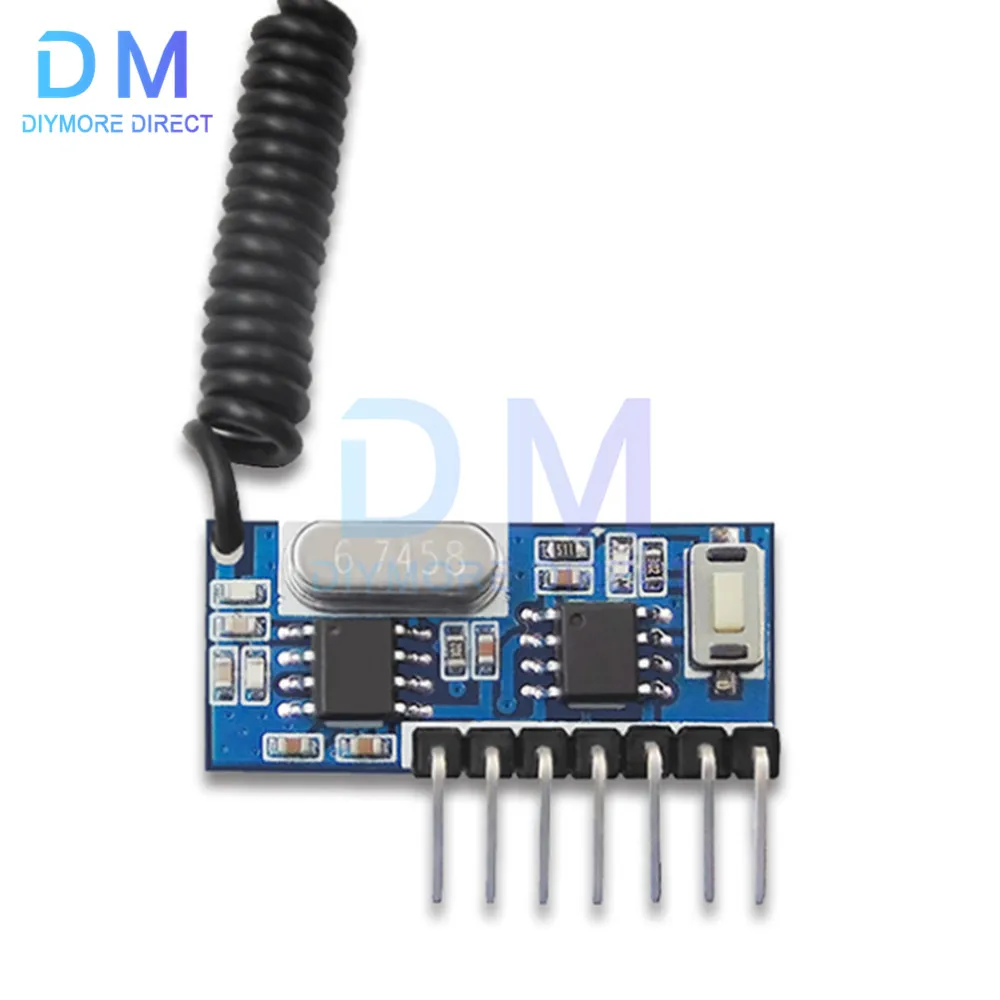 433mhz-RF-Receiver-Learning-Code-Decoder-Module-433-mhz-Wireless-4-CH ...