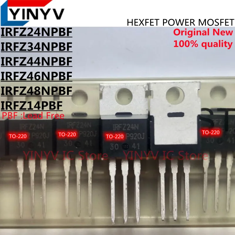 10pcs IRFZ24NPBF IRFZ24N IRFZ34NPBF IRFZ34N IRFZ44NPBF IRFZ44N ...