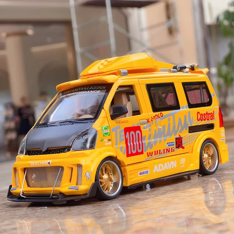 1-24-Wuling-Van-Alloy-Car-Model-Diecast-Metal-Modified-Racing-Car-Model ...