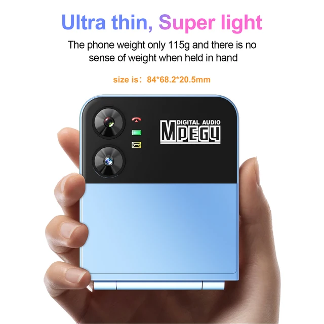 SERVO Flilo4 Flip Mobile Phone 4 SIM Card 4 Standby Speed Dial Magic ...