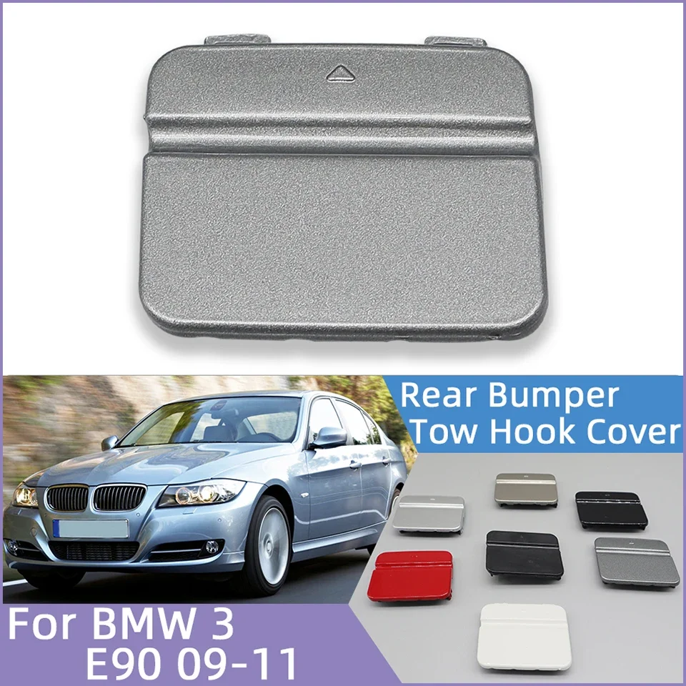 Auto-Part-Rear-Bumper-Towing-Hook-Cover-Lid-For-BMW-3-2009-2010-2011 ...