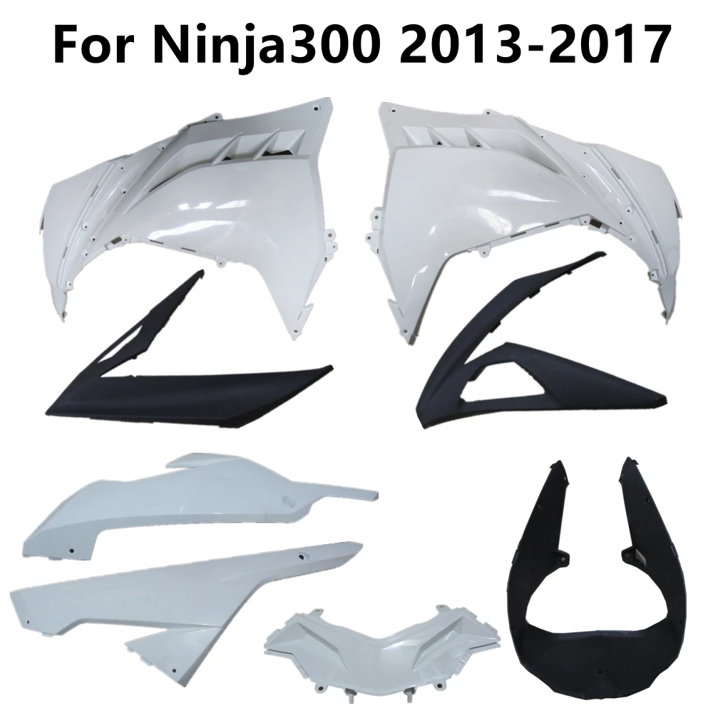 For-Ninja300-2013-2014-2015-2016-2017-Motorcycle-Unpainted-Plastic ...