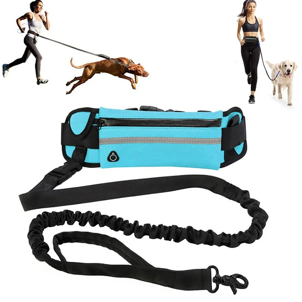 Hands-Free-Dog-Leash-for-Running-Walking-Reflective-Leash-with-Waist ...