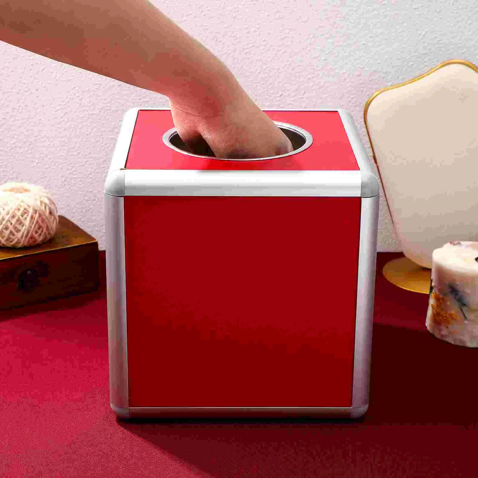 Caja-de-sorteo-para-boletos-de-loter-a-cajas-de-urna-cuadradas-gran ...