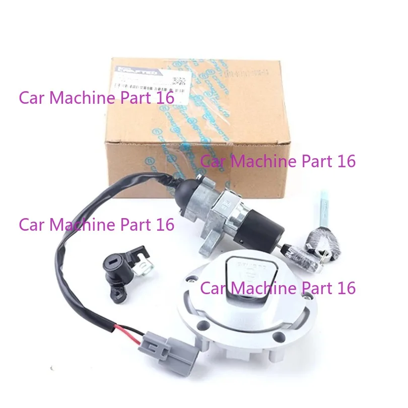 Motorcycle Ignition Key Switch Lock Fuel Oil Tank Cover For CFMOTO ...