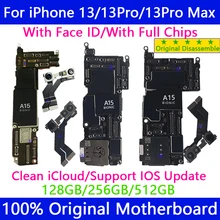 Original Motherboard For iPhone 13 pro max 13 mini Mainboard With Face ...