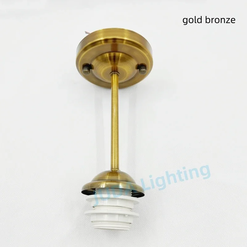 E27 Socket Lamp Holder Metal Ceiling Plate Ceiling Canopy Iron Ceiling ...