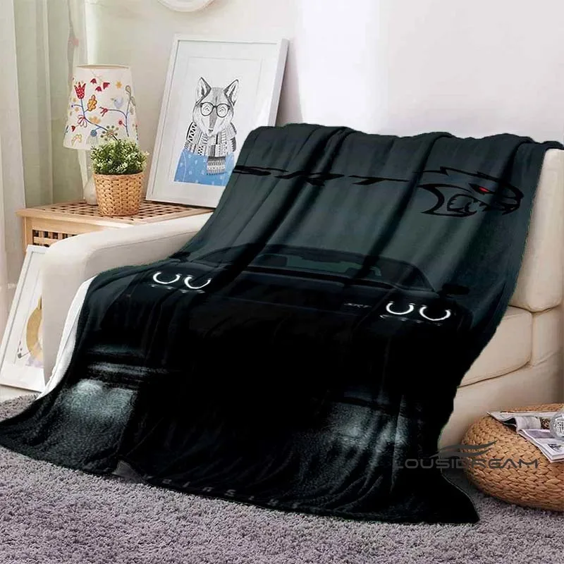 NewFamous Sports Car SRT Hellcat Demon Dodge Challenger Blanket ...