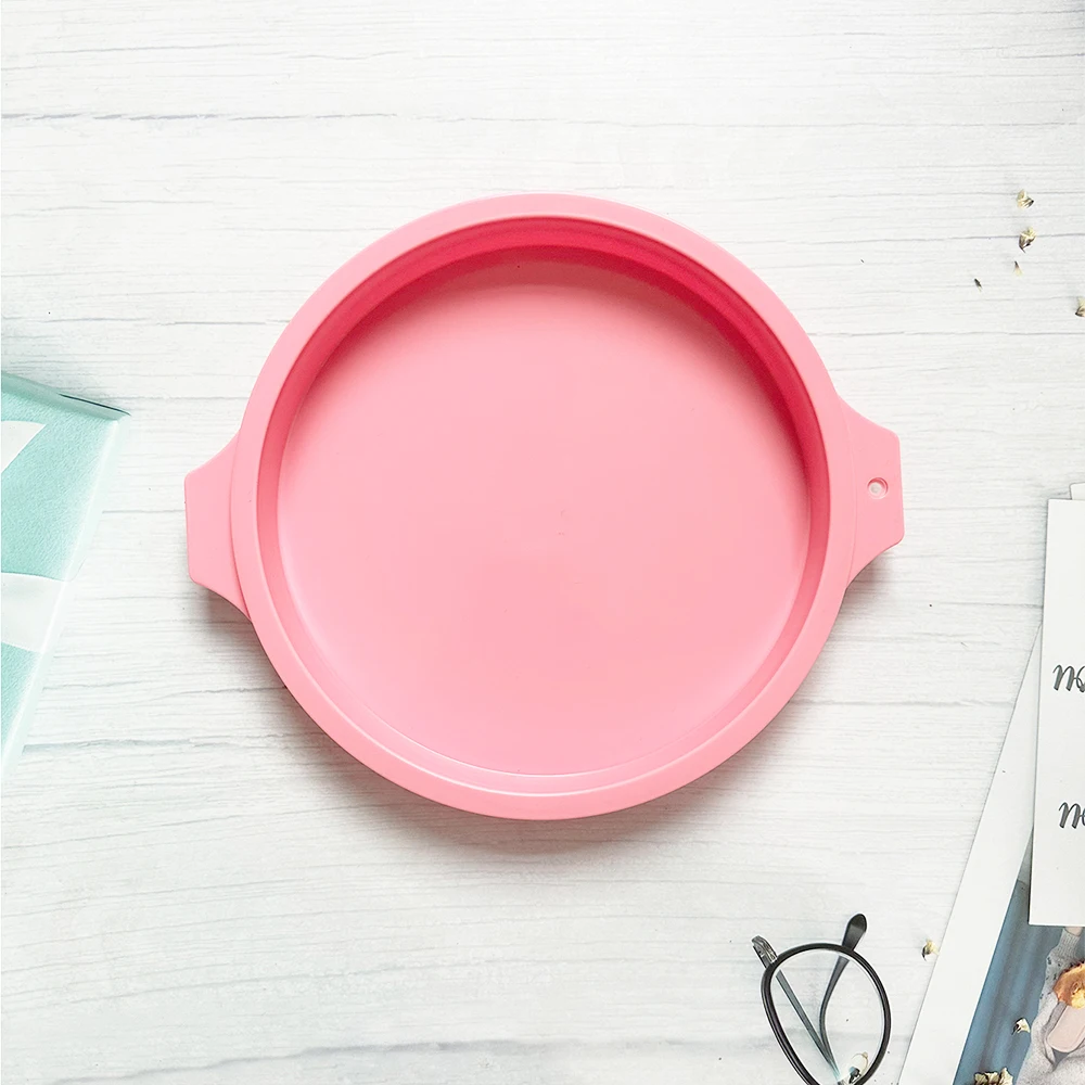 Round-Shape-Layered-Cake-Mold-Silicone-Baking-Pan-Mould-Handmade ...