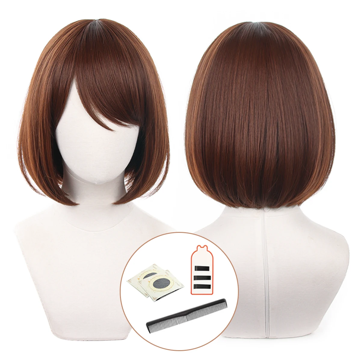HOLOUN-Jujutsu-JJK-Anime-Shoko-Ieiri-Cosplay-Wig-Rose-Net-Synthetic ...