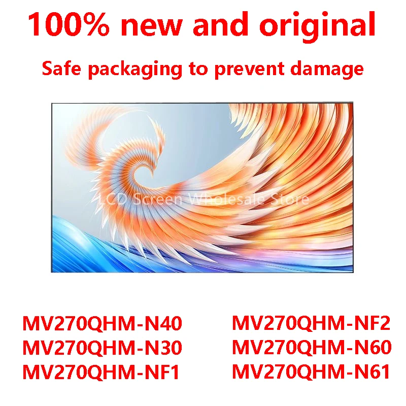 Original new 27 inch LCD screen MV270QHM MV270QHM-NF2 MV270QHM-N30 MV270QHM-N40 MV270QHM-N60 ...