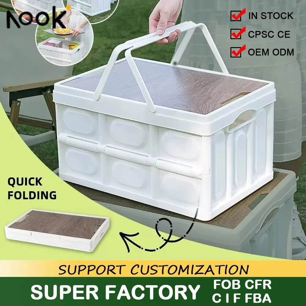 Caja-de-almacenamiento-plegable-de-35L-contenedor-de-Camping ...