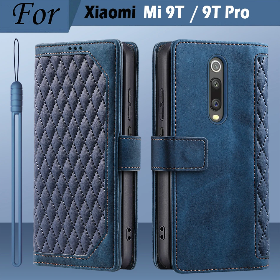 Mi-9T-Case-For-Xiaomi-Mi-9T-Pro-Case-Luxury-Leather-Wallet-Flip-Phone ...