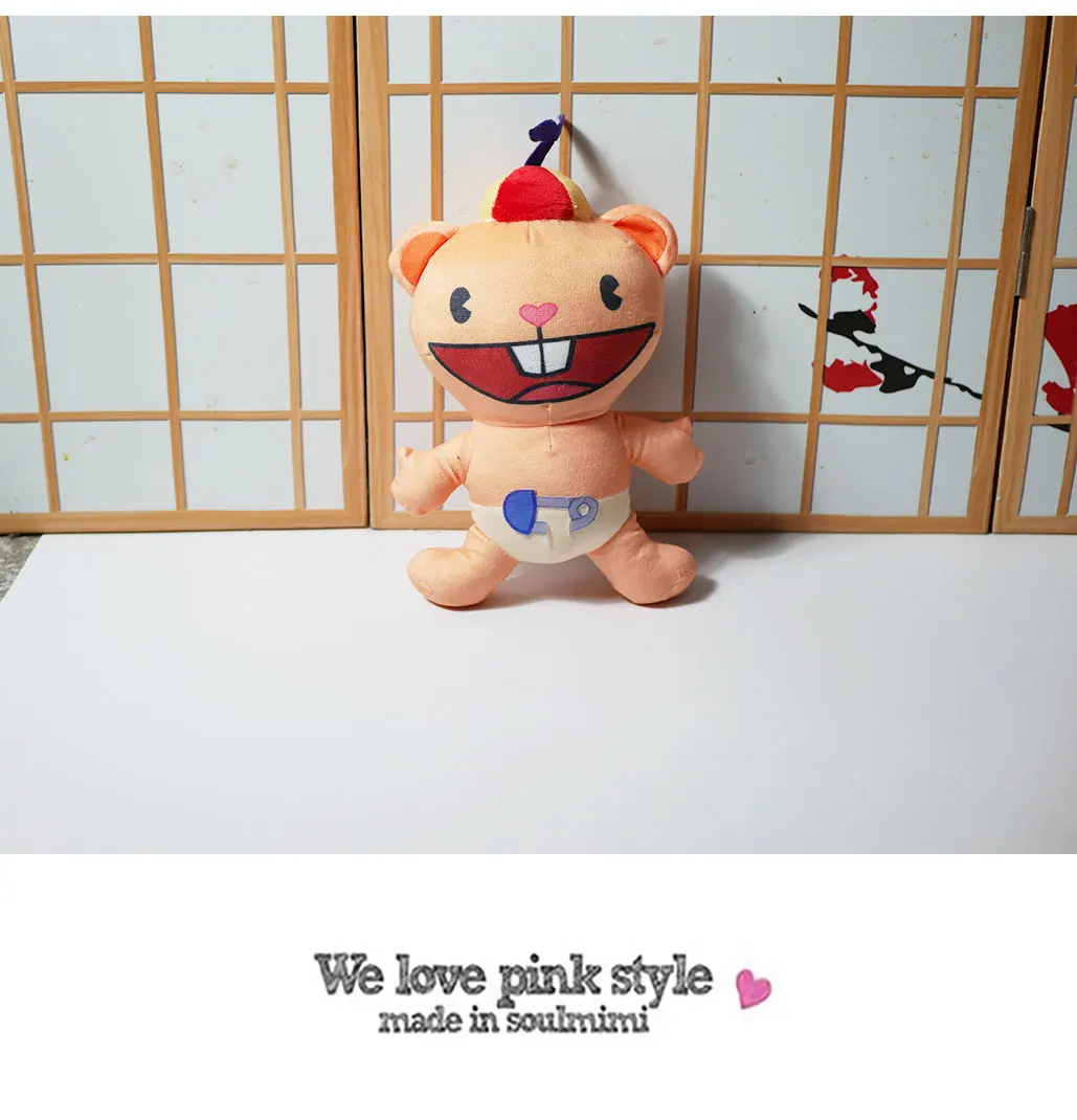 Happy Tree Friends Plush Full Ser Toy Pop & Cub Doll Anime HTF Bear ...