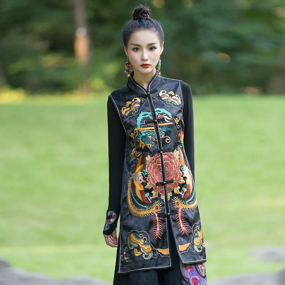 Retro-Chinese-Style-Modern-Women-Vest-Ropa-Oriental-Traditional-Ethnic ...